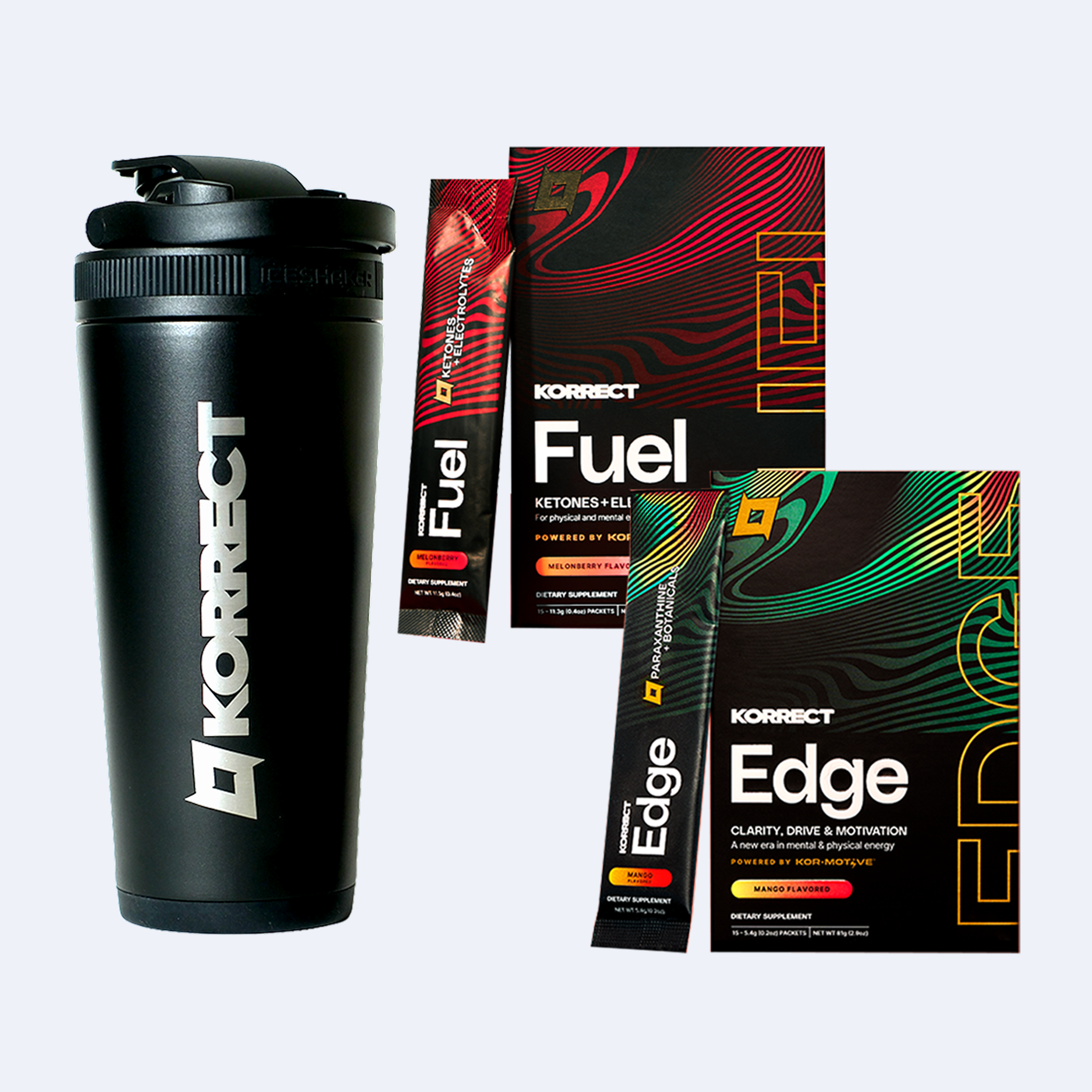 Apex Stack + Shaker Bottle – Korrect
